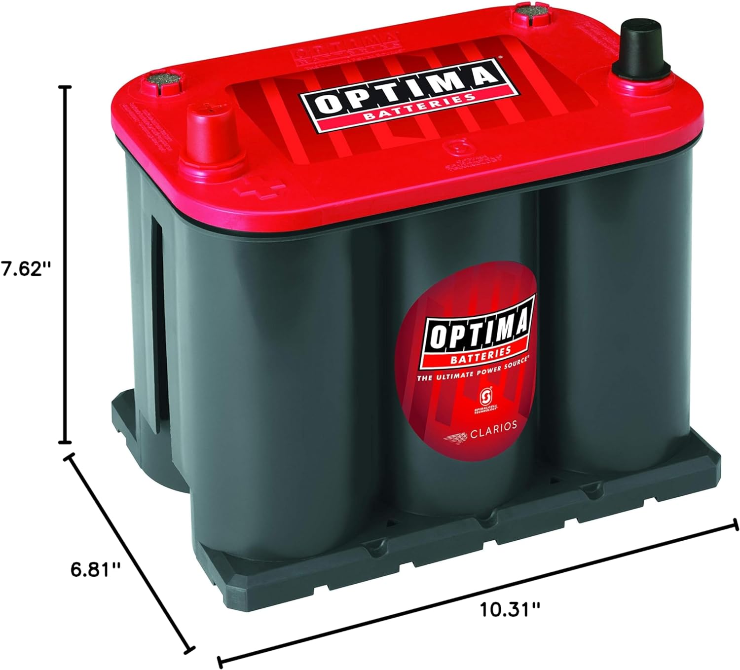 OPTIMA Batteries 8025-160 25 RedTop Starting Battery Review – Battery ...